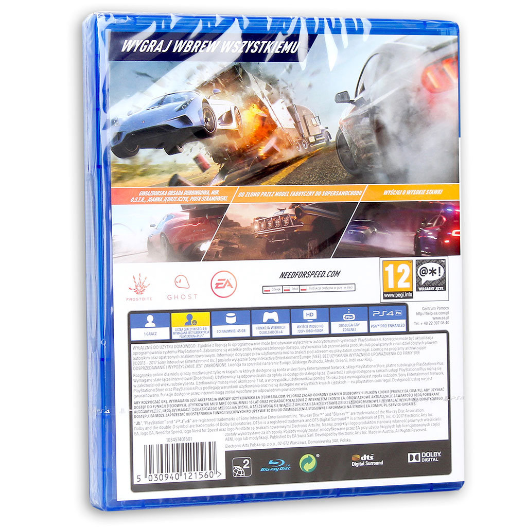 Need For Speed Payback Playstation 4 Electronic Arts Gry I