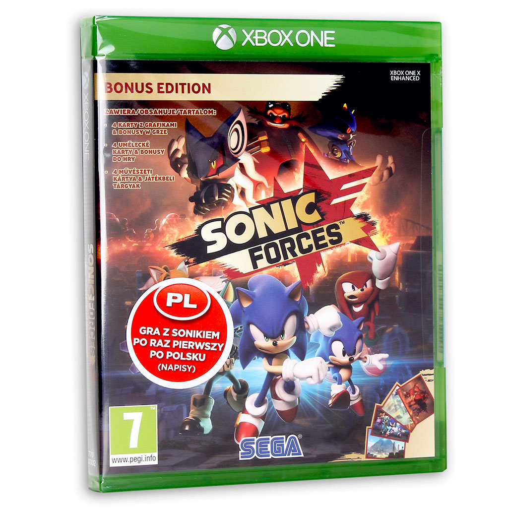 Sonic Forces - Bonus Edition Xbox One - Sonic Team | Gry i programy ...