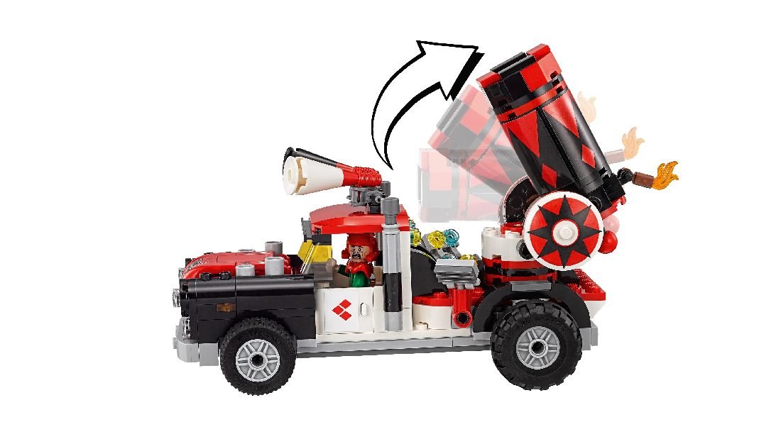 LEGO BATMAN MOVIE, klocki Armata Harley Quinn, 70921 - LEGO | Sklep ...