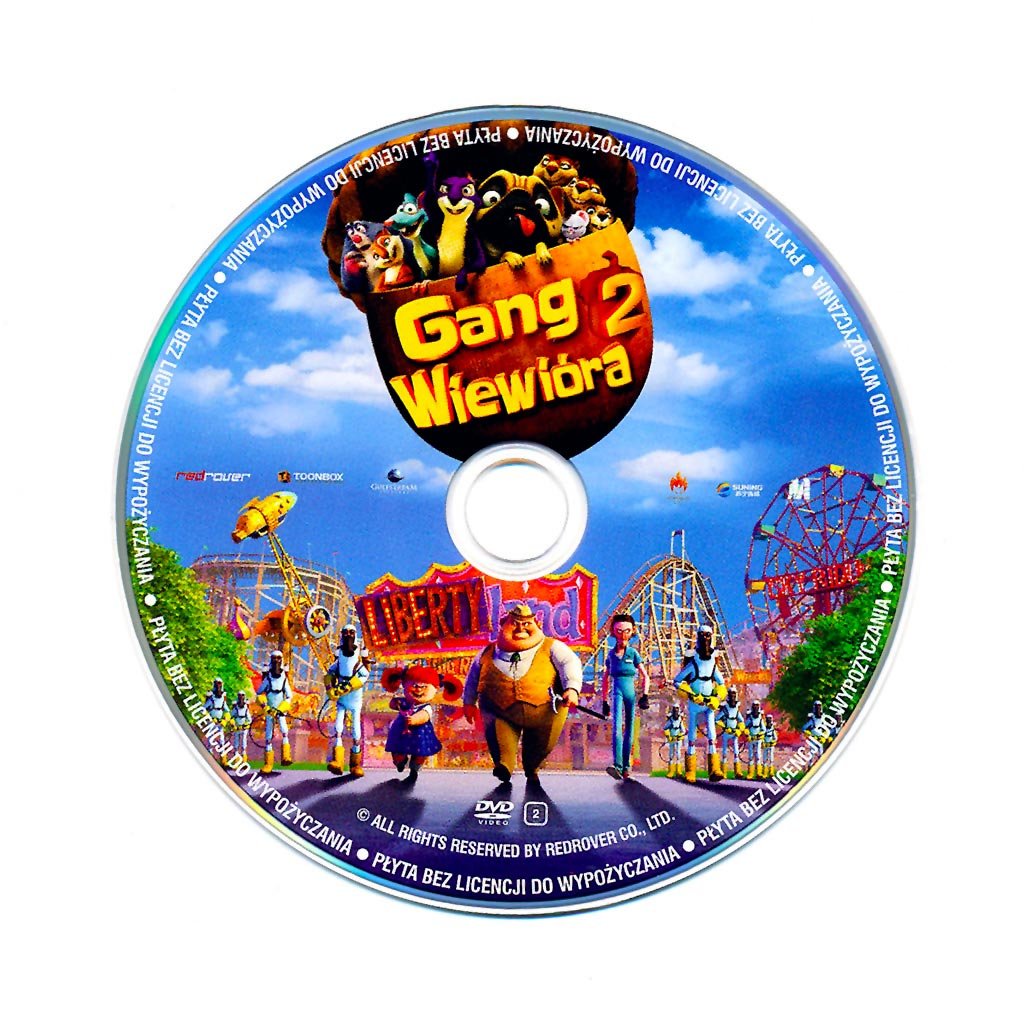 Gang Wiewióra 2 wydanie książkowe DVD - Brunker Cal | Filmy Sklep EMPIK.COM