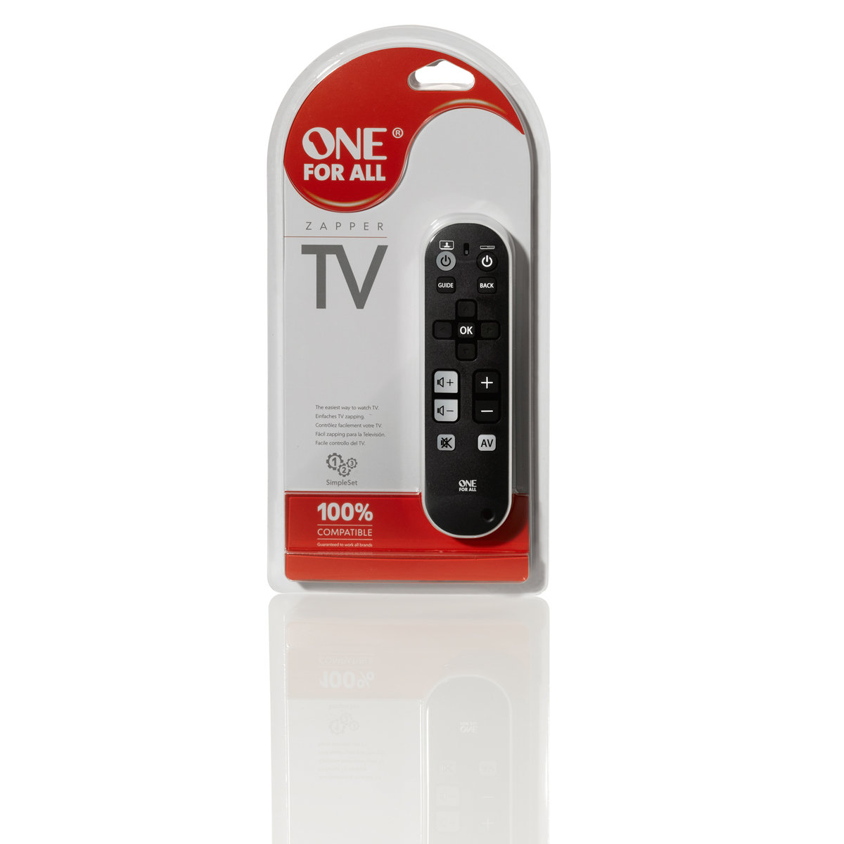 Pilot uniwersalny ONE FOR ALL Zapper TV URC6810 - ONE FOR ALL | Sklep ...