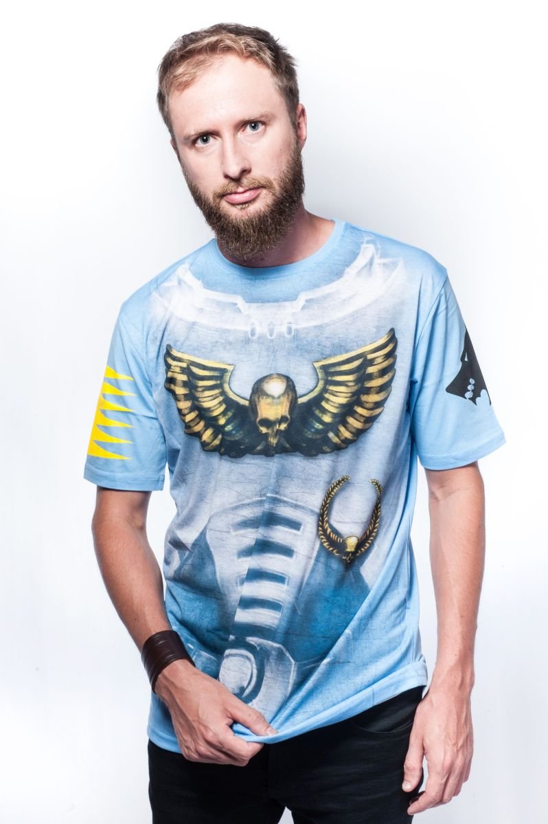 T-shirt, Warhammer 40K, Space Marine: Space Wolves Armour, XL - gadżety ...