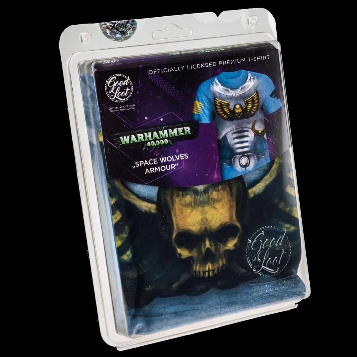 T-shirt, Warhammer 40K, Space Marine: Space Wolves Armour, XL - gadżety ...