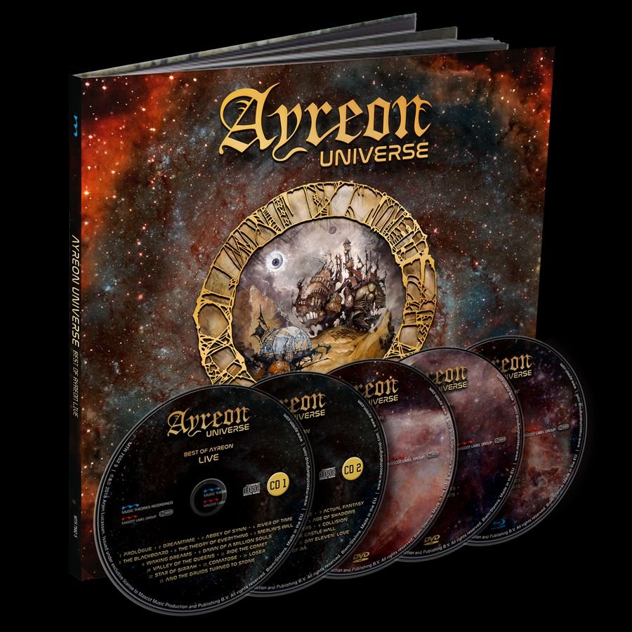 Ayreon Universe – Best of Ayreon Live Deluxe Edition Earbook - Ayreon ...