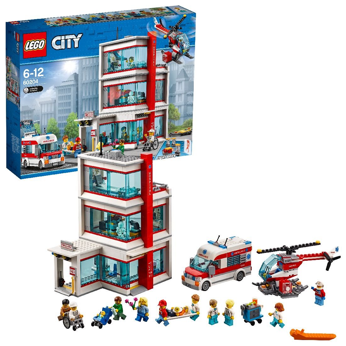 LEGO City, klocki Szpital, 60204 - LEGO | Sklep EMPIK.COM