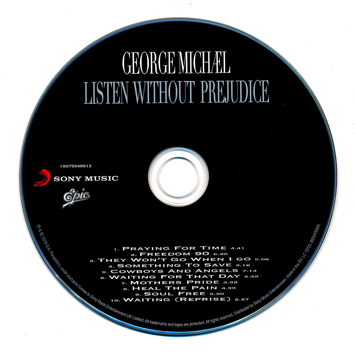Listen Without Prejudice. Volume 1 - Michael George | Muzyka Sklep ...