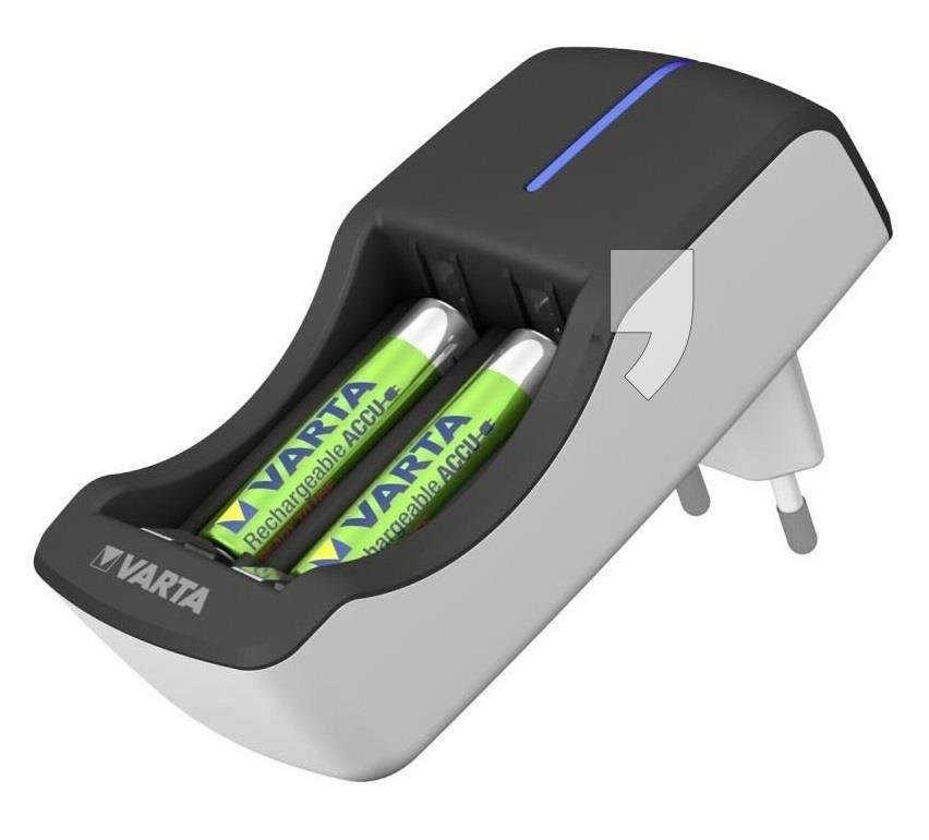 Ładowarka do baterii/akumulatorów VARTA Mini Charger, 230 V, AA/AAA ...