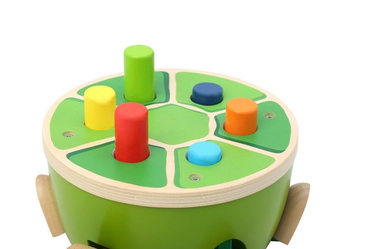 Top Bright, zabawka edukacyjna Wbijanka Żółw - ToP BRIGHT | Sklep EMPIK.COM