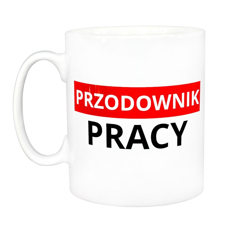 Kubek 321PREZENT Przodownika Pracy - 120% Normy, PRL, biały, 320 ml - 321Prezent | Sklep EMPIK.COM