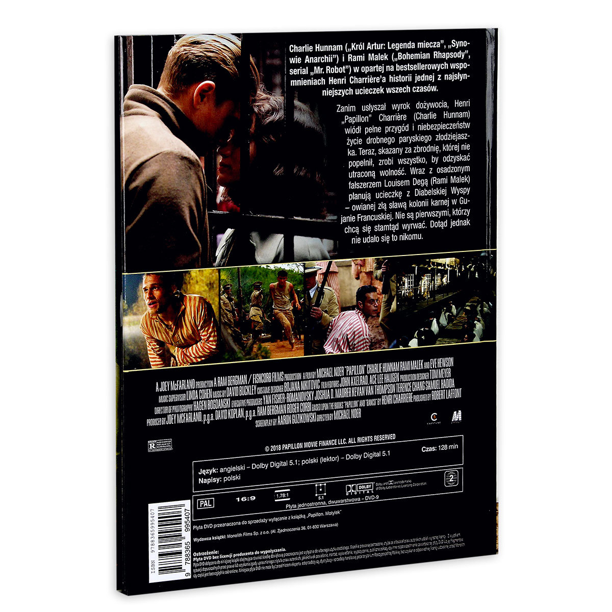 Papillon. Motylek (wydane książkowe) ( DVD) - Noer Michael | Filmy ...