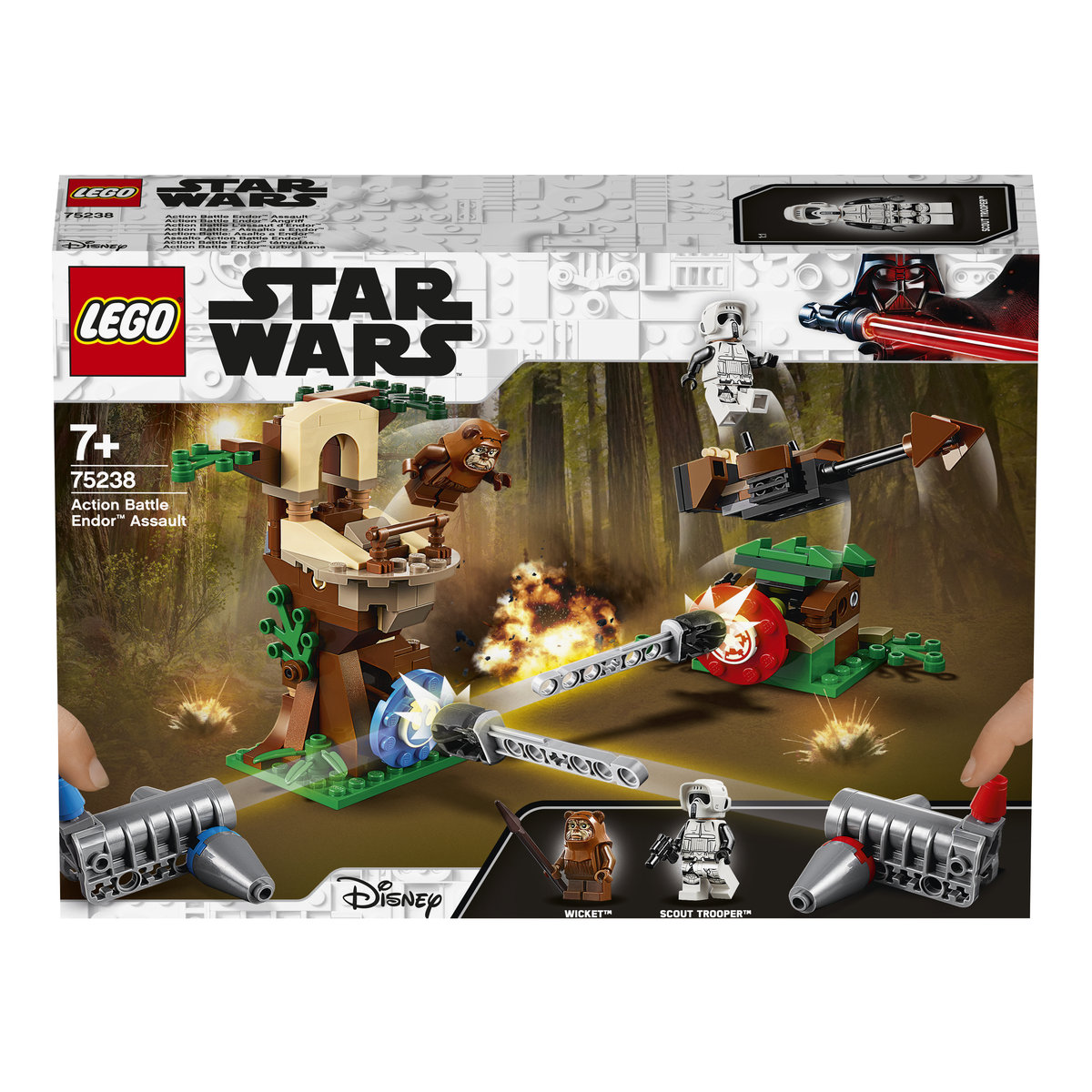 LEGO Star Wars, klocki Bitwa na Endorze, 75238 - LEGO | Sklep EMPIK.COM