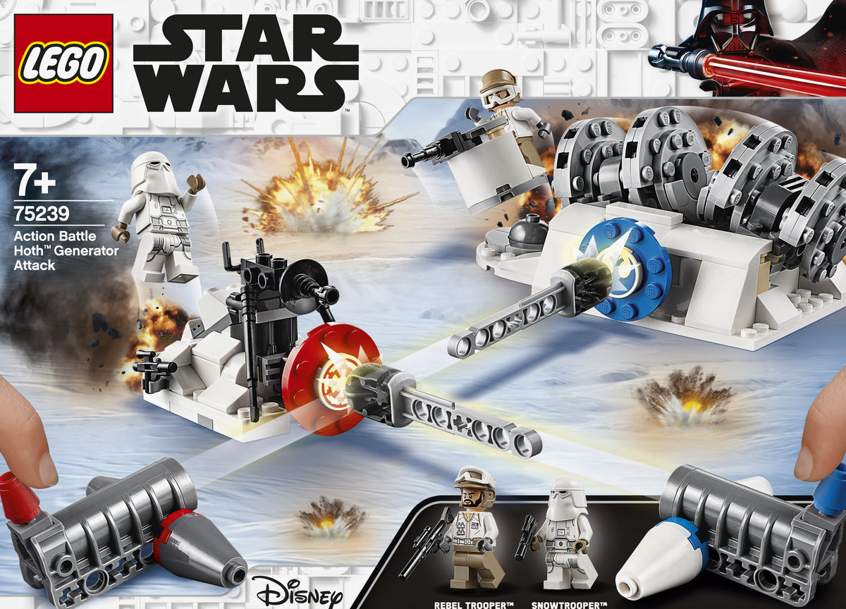 LEGO Star Wars, klocki Atak na generator na Hoth, 75239 - LEGO | Sklep ...