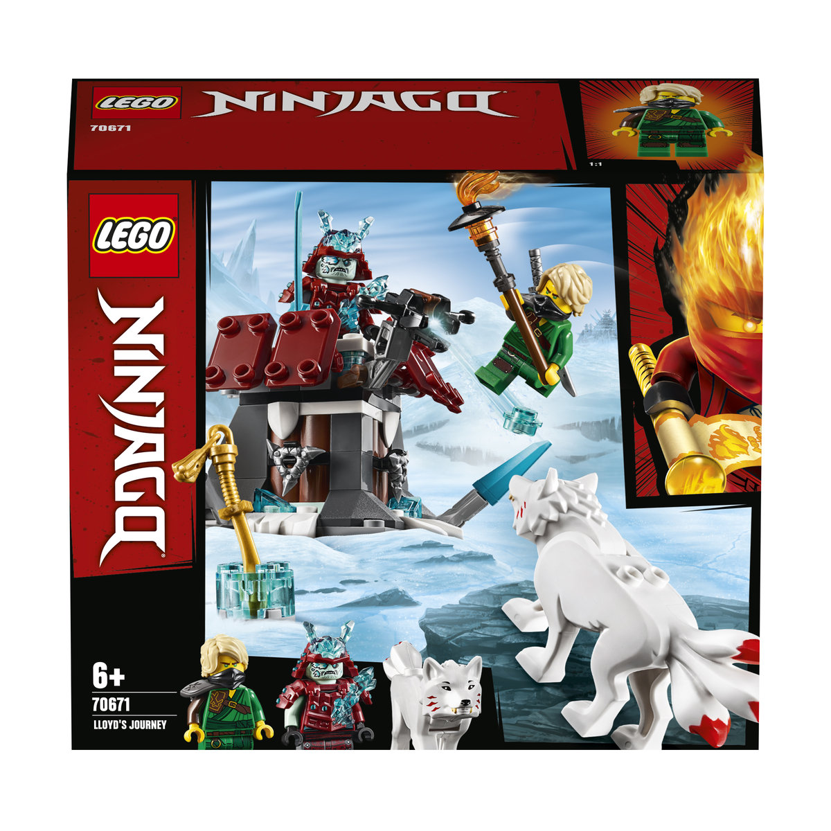LEGO Ninjago, klocki Podróż Lloyda, 70671 - LEGO | Sklep EMPIK.COM