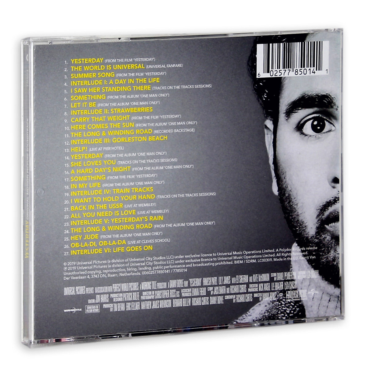 Yesterday Original Motion Picture Soundtrack - Patel Himesh | Muzyka ...