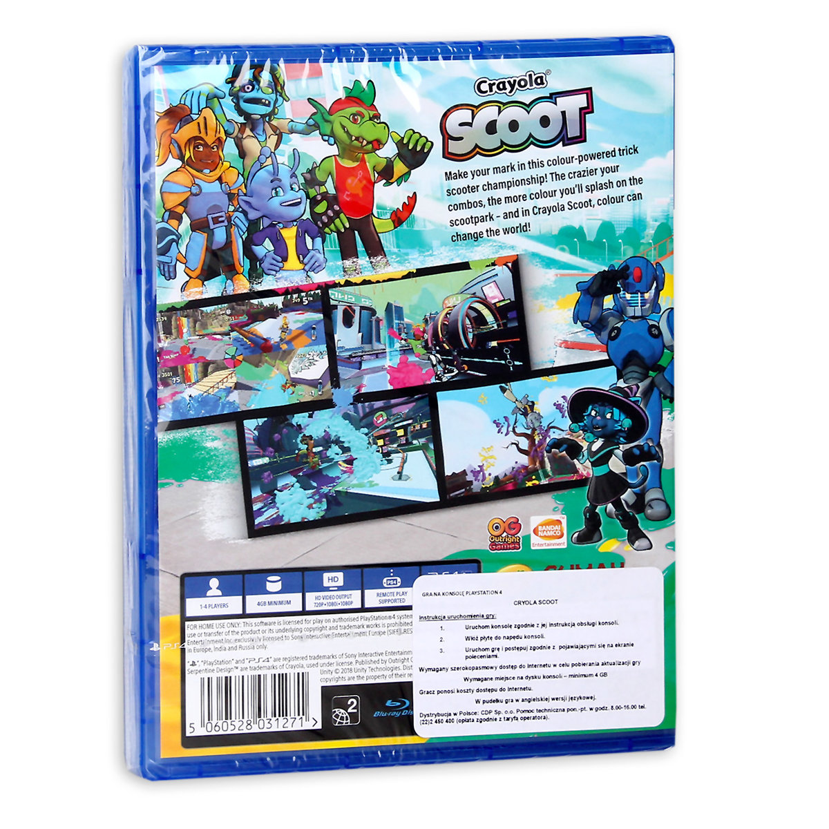 Crayola Scoot PlayStation 4 - Outright games | Gry i programy Sklep ...