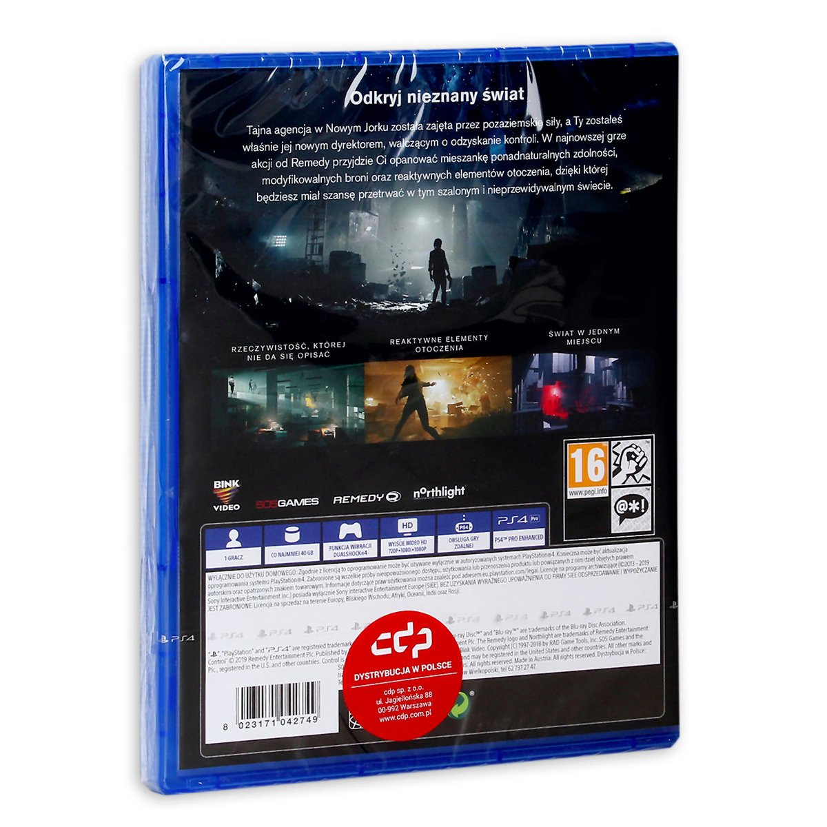 Control PlayStation 4 - 505 Games | Gry i programy Sklep EMPIK.COM