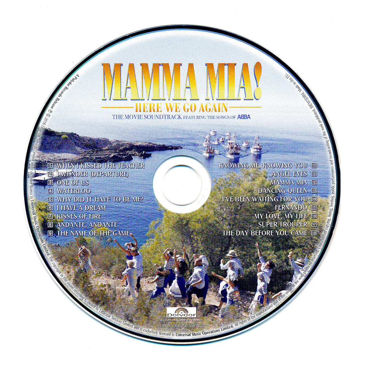 Mamma Mia Here We Go Again The Movie Soundtrack Pl Various Artists