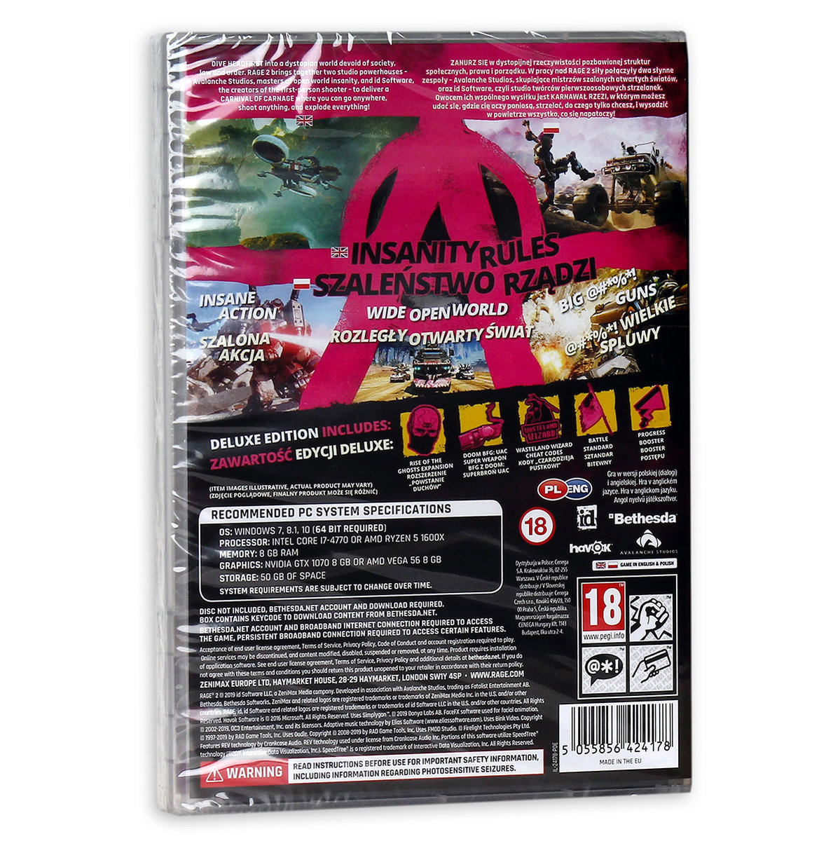 Rage 2 - Wingstick Deluxe Edition ( PC) - Avalanche Studios | Gry i ...