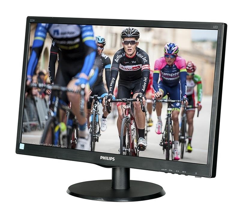 Monitor PHILIPS 223V5LHSB, 21.5", TN, 5 ms, 16:9, 1920x1080 - Philips ...