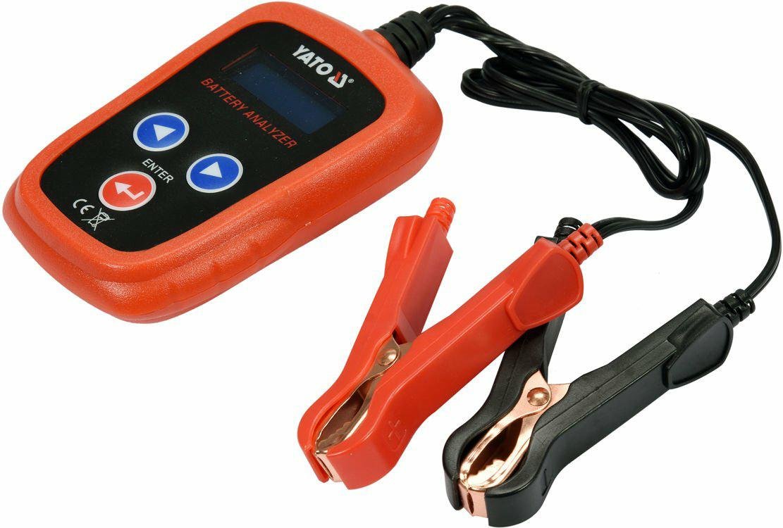 YATO TESTER AKUMULATORÓW ELEKTRONICZNY YT-83113 - YATO | Sklep EMPIK.COM YATO TESTER AKUMULATORÓW ELEKTRONICZNY YT-83113 - YATO | Sklep EMPIK.COM