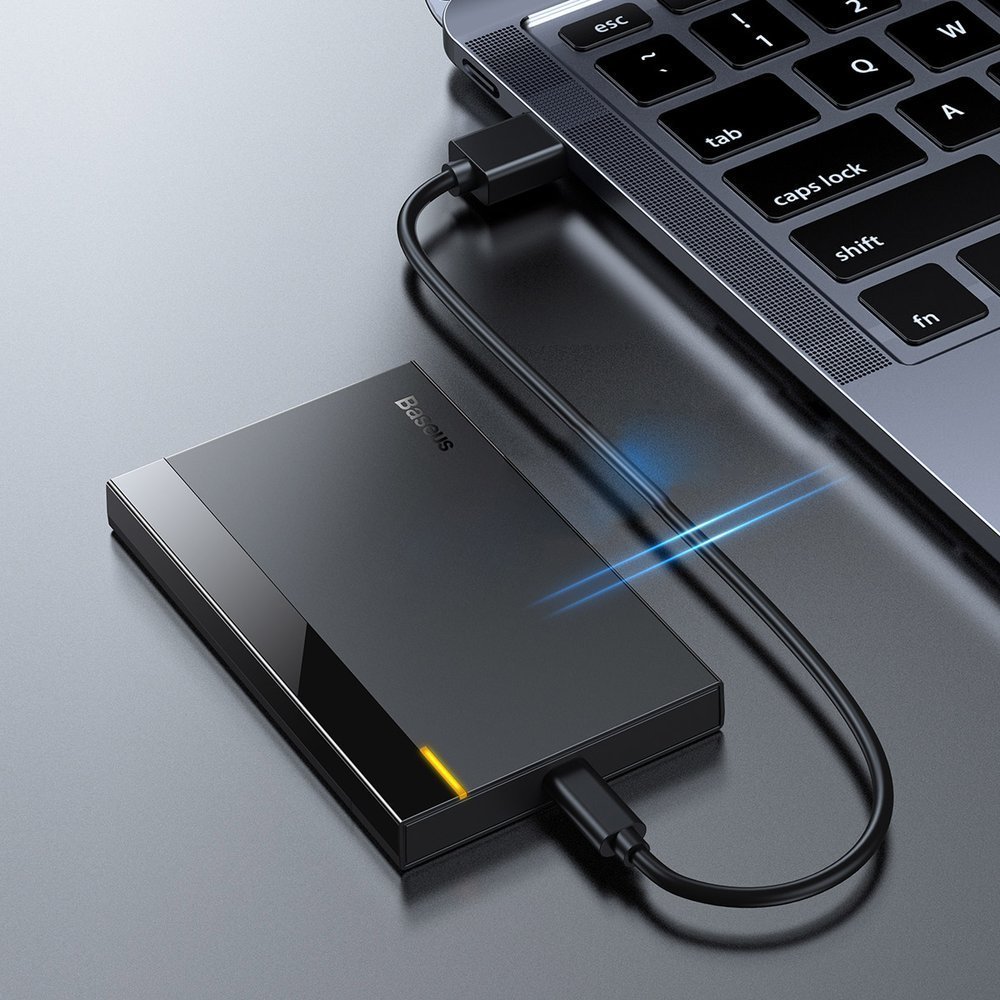 Baseus kieszeń na dysk HDD SSD obudowa dysku SATA 2,5'' USB 3.2 Gen 1 5 ... Baseus kieszeń na dysk HDD SSD obudowa dysku SATA 2,5'' USB 3.2 Gen 1 5 ...