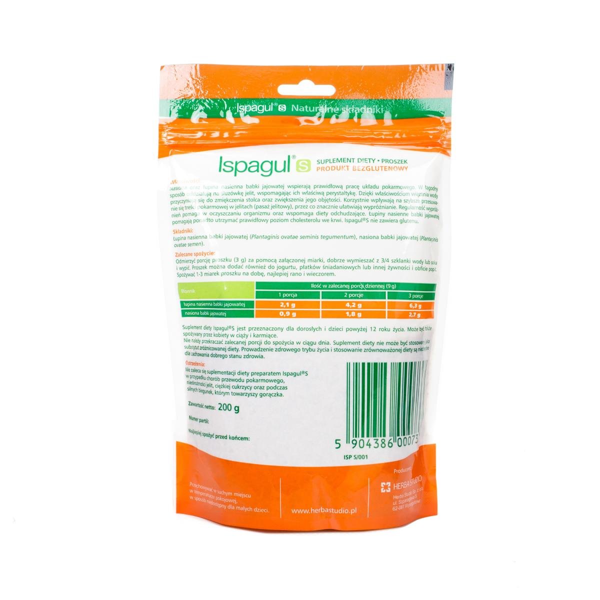 Ispagul S, nasiona i łupina babki jajowatej ułatwiają wypróżnianie ...