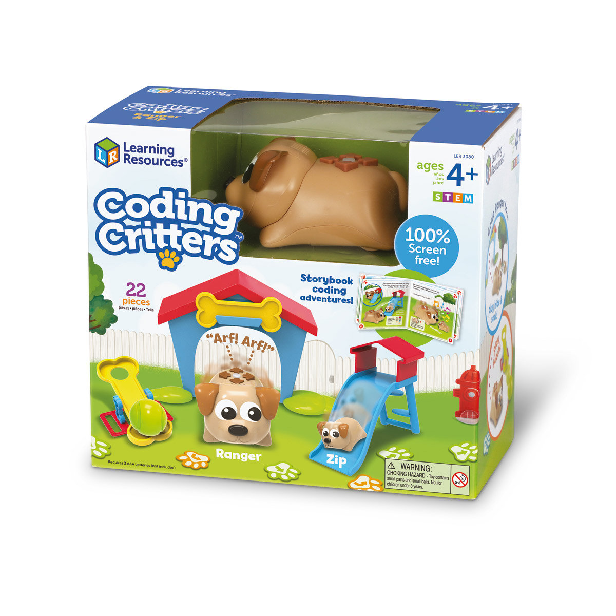 Learning Resources, Coding Critters™ Ranger ,Zip, Robot do nauki ...