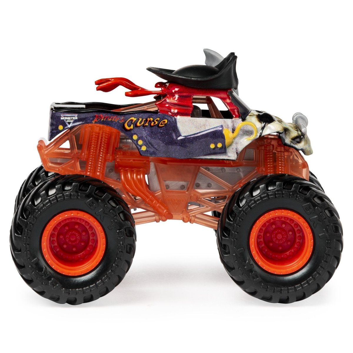 Monster Jam Creatures Pirate's Curse pojazd + figurka - Monster Jam ...