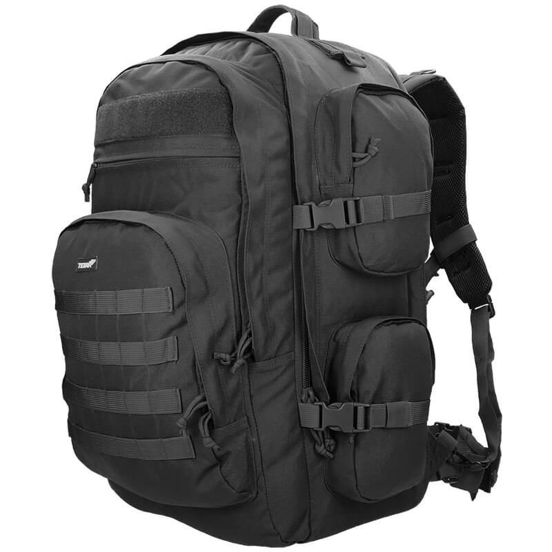 Texar, Plecak taktyczny, Grizzly, czarny, 65L - Texar | Sport Sklep EMPIK.COM