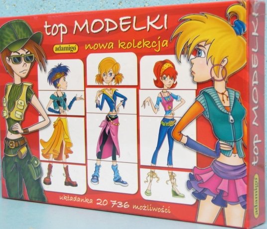 Adamigo, gra edukacyjna Top Modelki - Adamigo | Sklep EMPIK.COM
