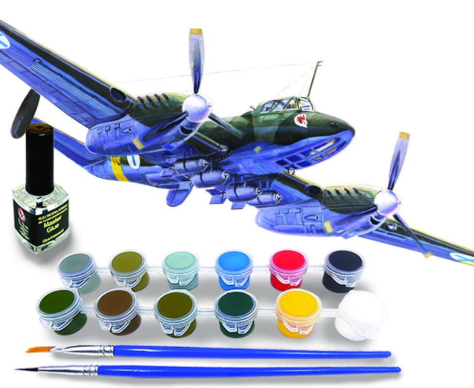 Model samolotu do sklejania Pe-2 "Finnish A.F." 1:72 SE-25 ...