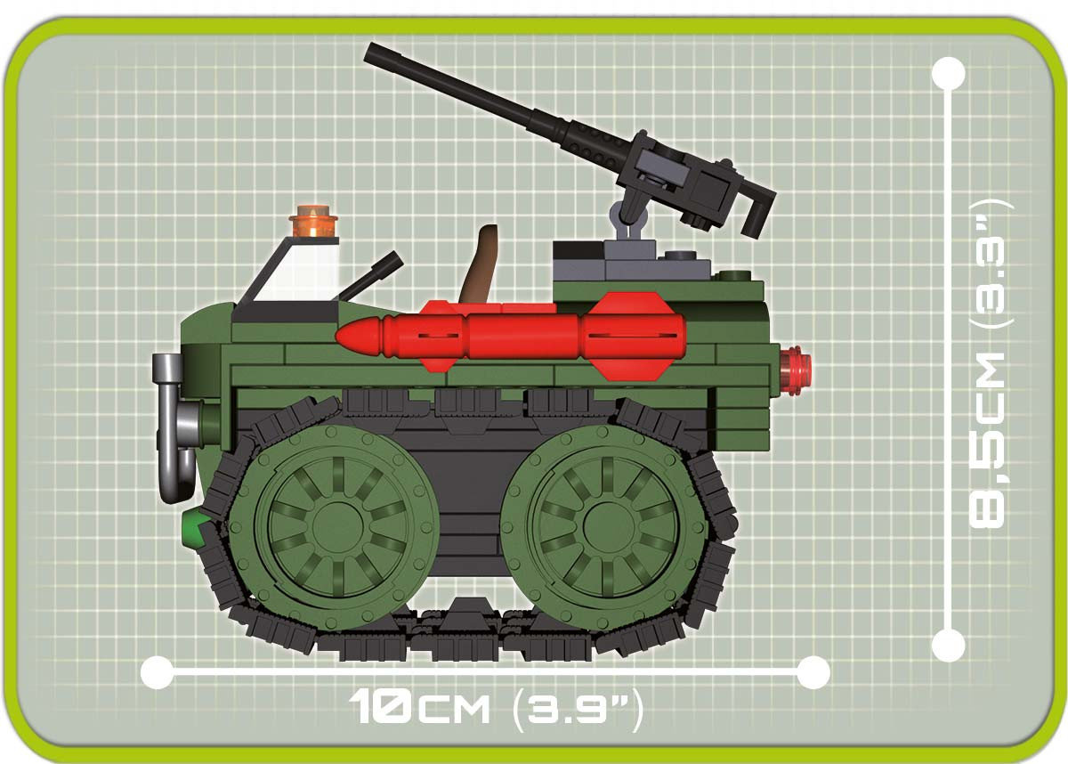 Cobi, klocki Small Army Pojazd Gąsienicowy, COBI-2161 - COBI | Sklep ...