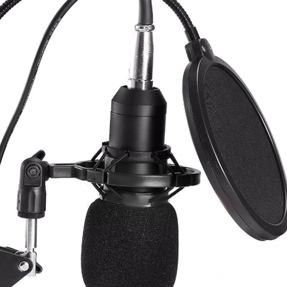 Mikrofon studyjny z mixerem kartą dźwiękową Bluetooth karaoke Sodial ...