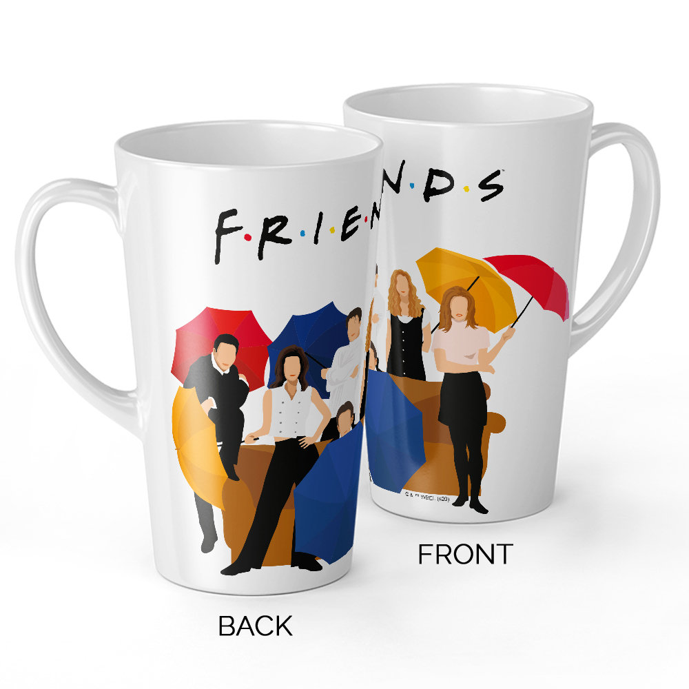 Kubek Friends 001 Friends Biały - ERT Group | Sklep EMPIK.COM