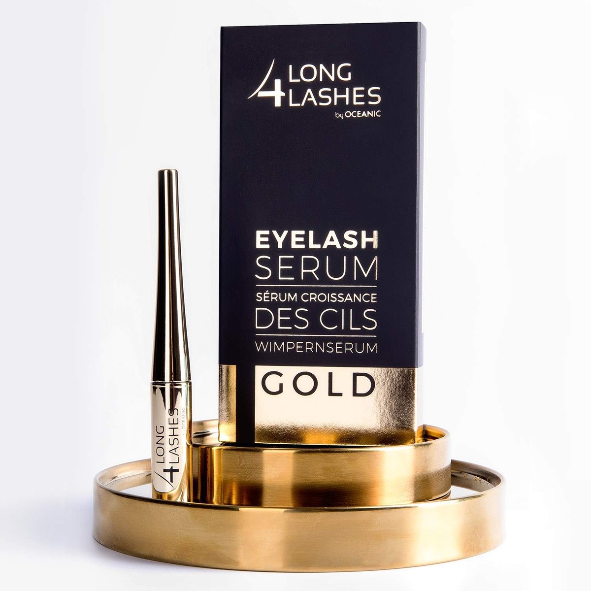 LONG4LASHES Serum GOLD Eyelash 4ml | Sklep EMPIK.COM