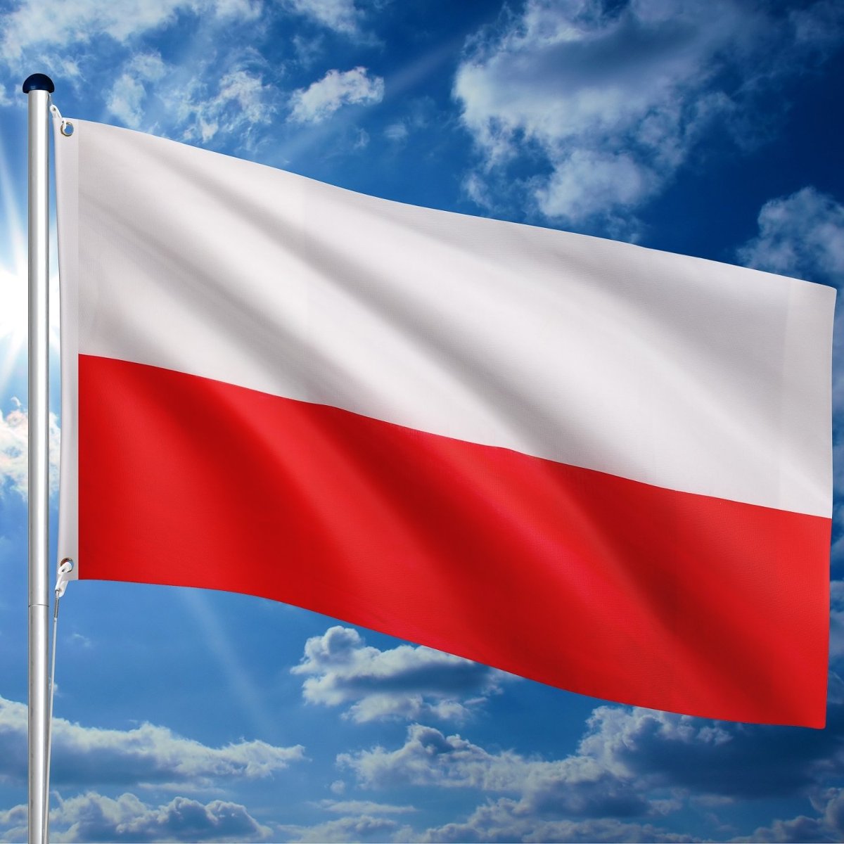TwójPasaż, Flaga Polski, biało-czerwony - TwójPasaż | Sport Sklep EMPIK.COM