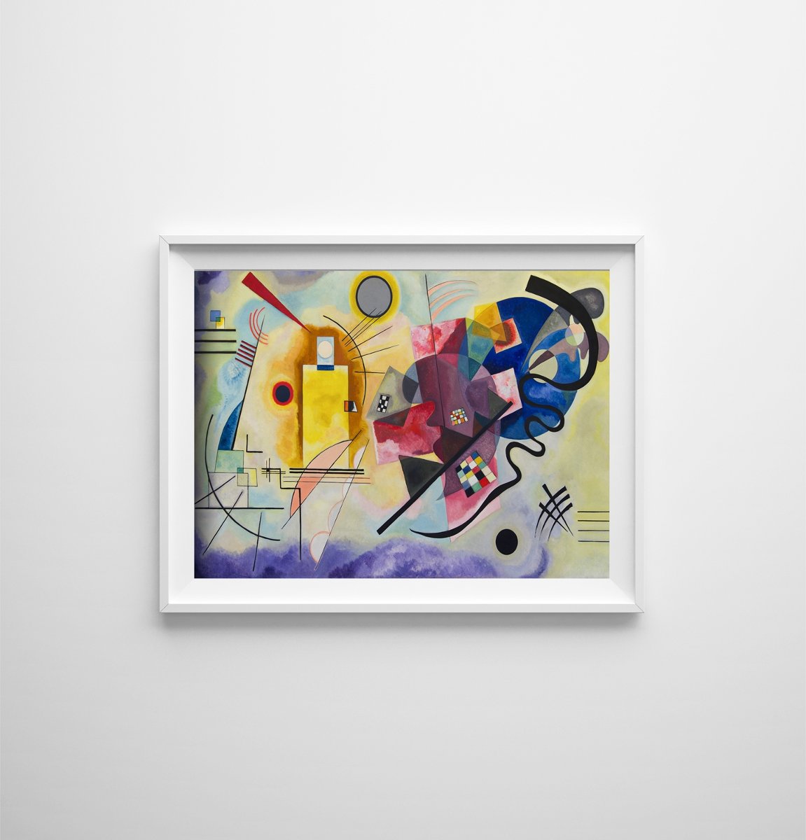 Plakat retro Abstrakcja Wassily Kandinsky A2 60x40 - Vintageposteria ...