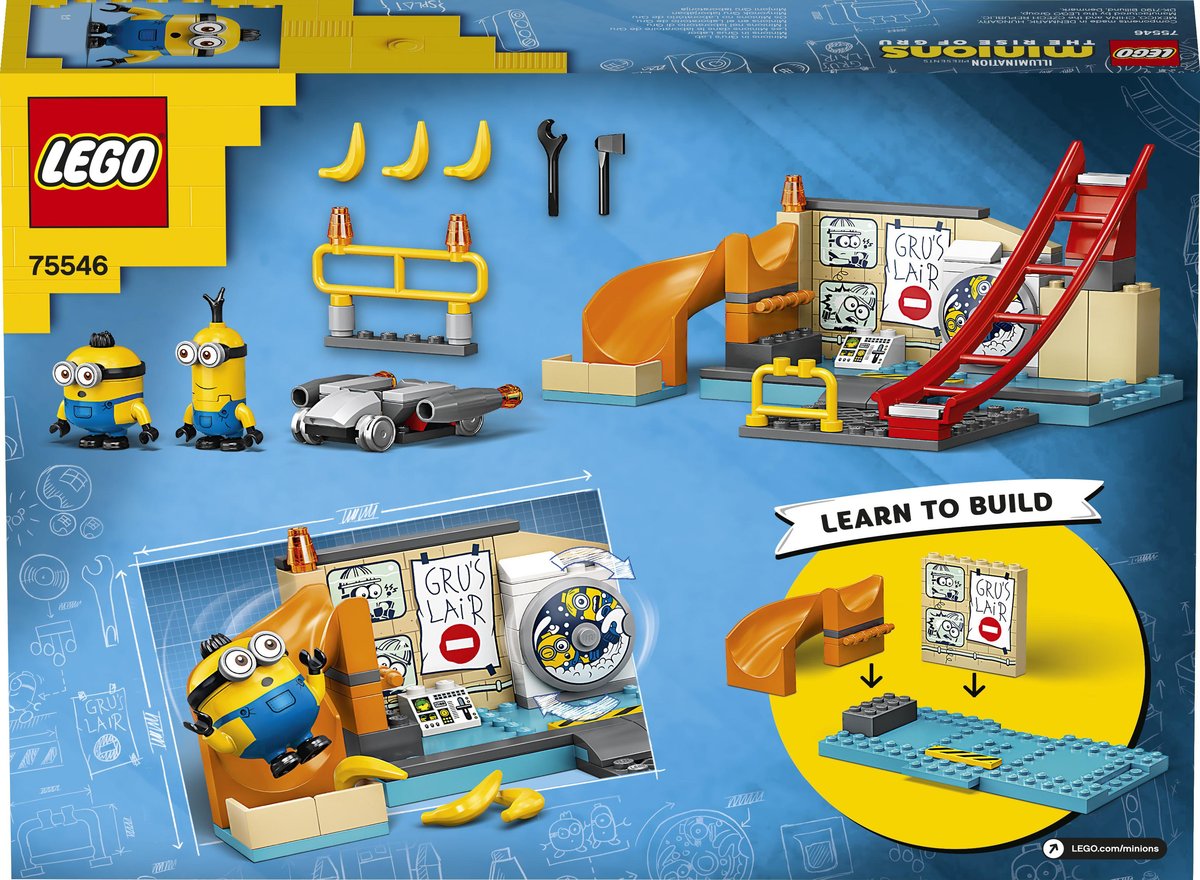 LEGO, Minions, Minionki w laboratorium Gru, 75546 - LEGO | Sklep EMPIK.COM