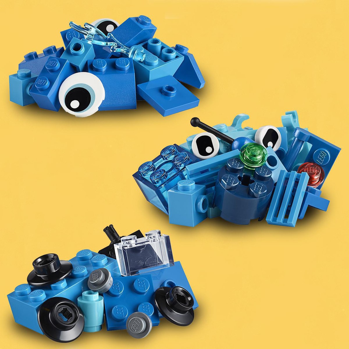 LEGO Classic, niebieskie klocki kreatywne, 11006 - LEGO | Sklep EMPIK.COM
