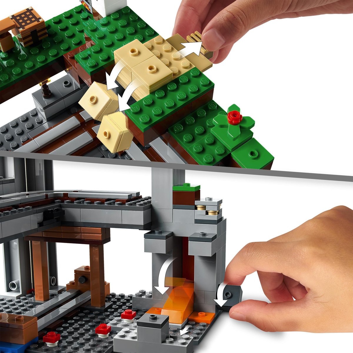 LEGO Minecraft, klocki Pierwsza przygoda, 21169 - LEGO | Sklep EMPIK.COM