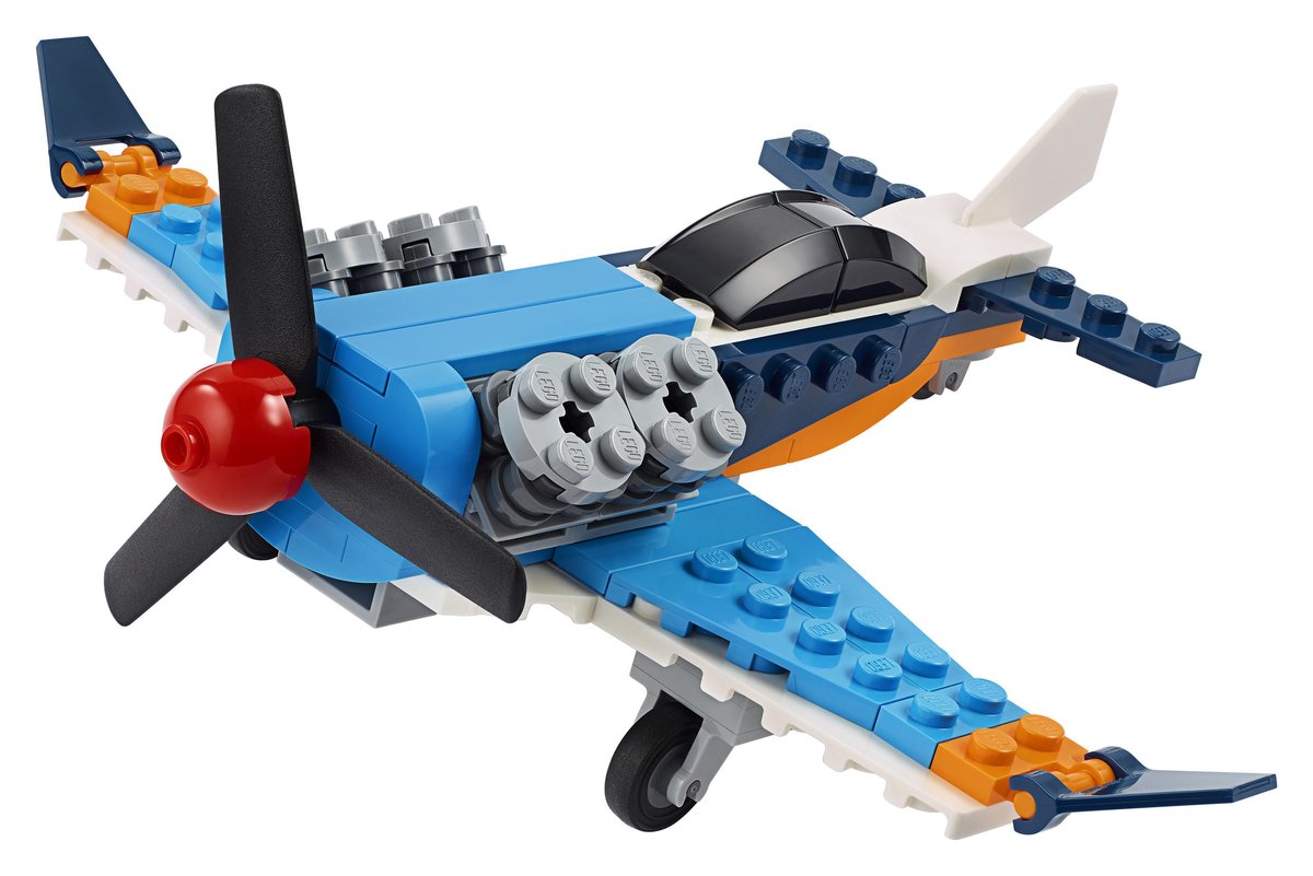 LEGO Creator, klocki Samolot Śmigłowy, 31099 - LEGO | Sklep EMPIK.COM