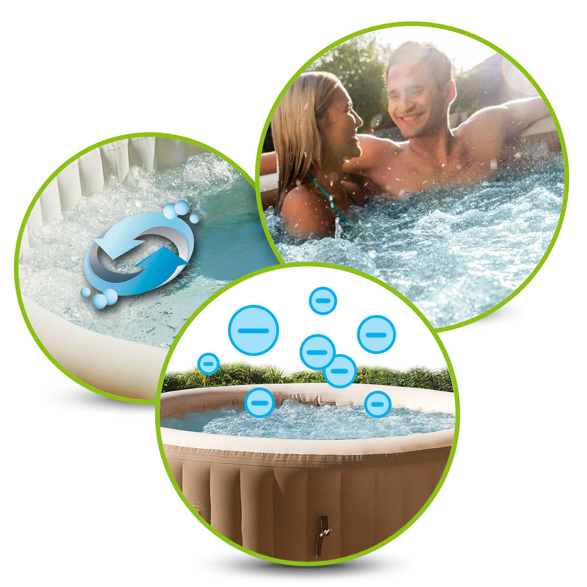 Spa jacuzzi Hydromasaż 4 osobowe podgrzewacz wody Intex 28476 - Intex ...