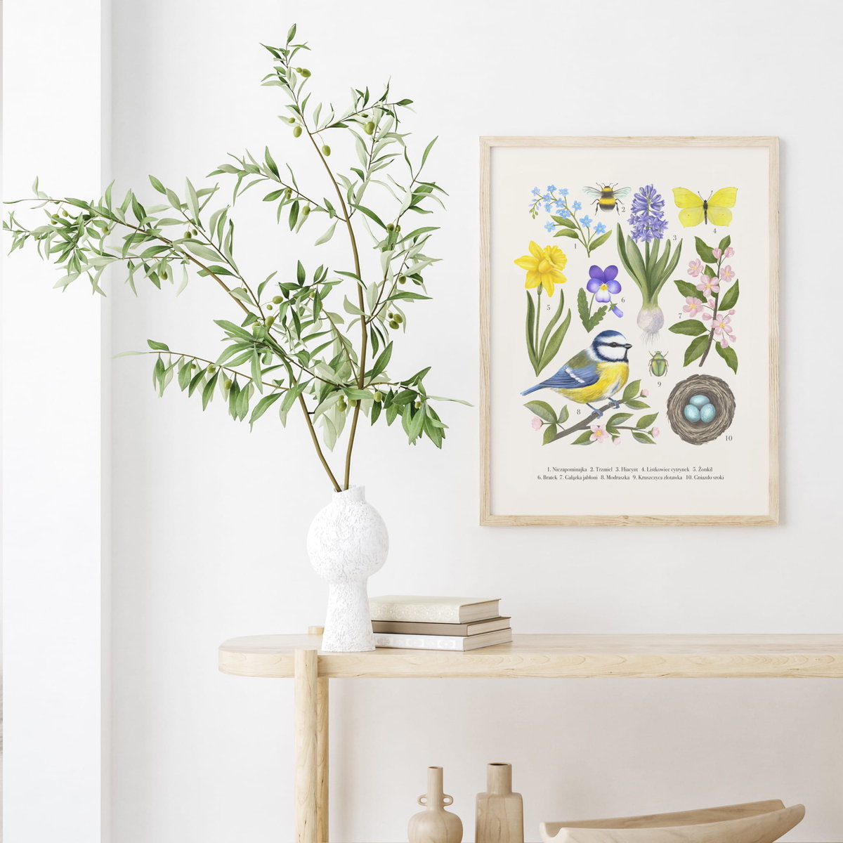 Plakat STUDIO STONKA, "Wiosna" - A4 - Studio Stonka | Sklep EMPIK.COM