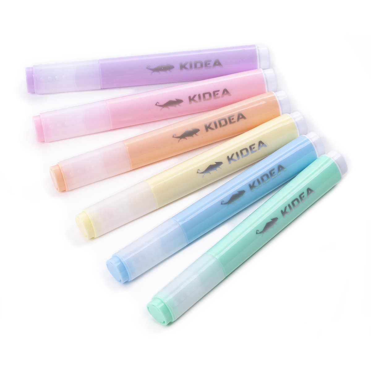 KIDEA, Zakreślacze pastelowe, 6 szt. - KIDEA | Sklep EMPIK.COM