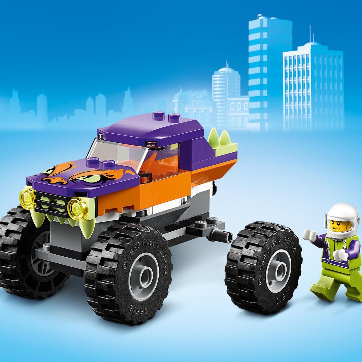 LEGO City, klocki Monster truck, 60251 - LEGO | Sklep EMPIK.COM