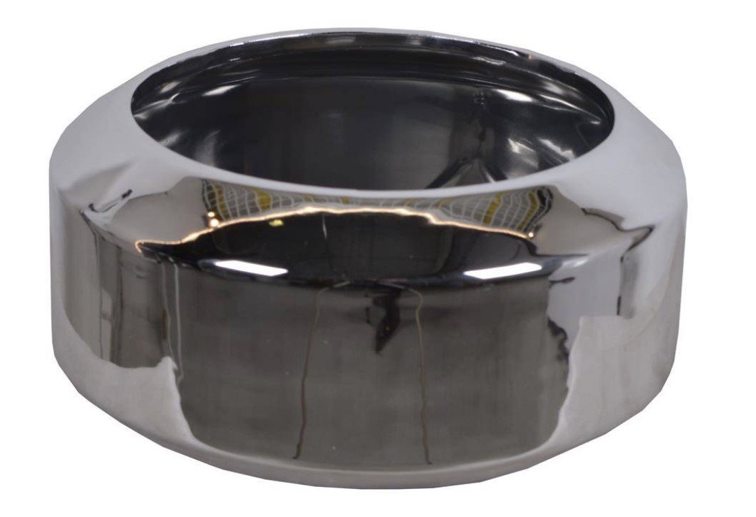 16357-26 doniczka srebrna duża 26x26x12 cm - Ewax | Sklep EMPIK.COM