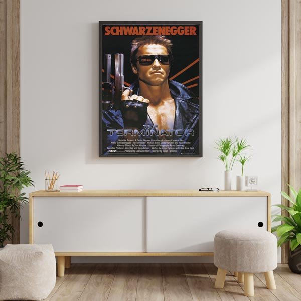 Close, Plakat, CLOSE, Terminator Arnold Schwarzenegger, 61x91,5 cm ...