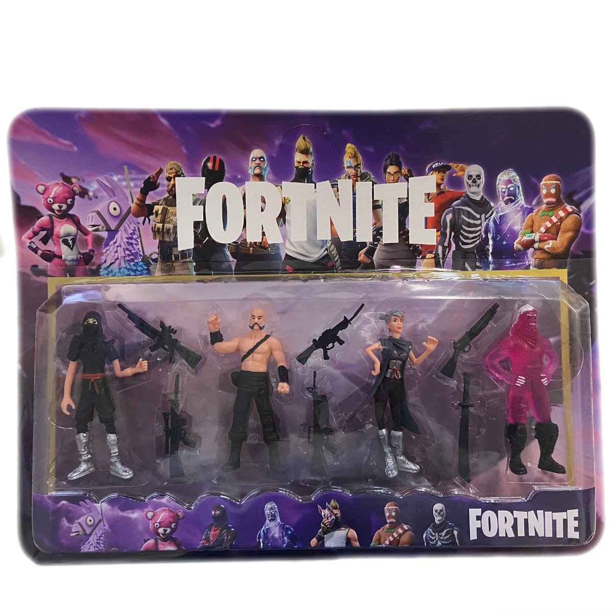 FORTNITE Duży Zestaw 4 Figurki + Akcesoria - WKS | Sklep EMPIK.COM