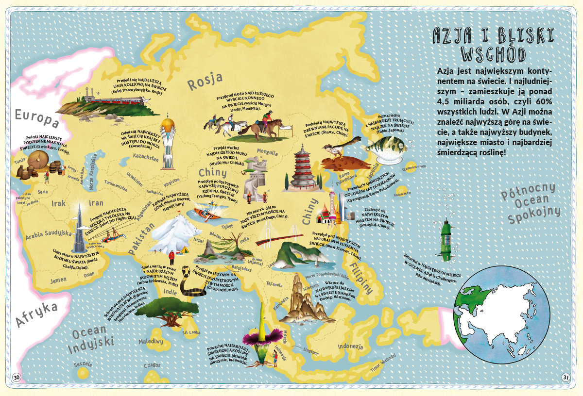 Atlas rekordów świata - Hawkins Emily | Książka w Sklepie EMPIK.COM