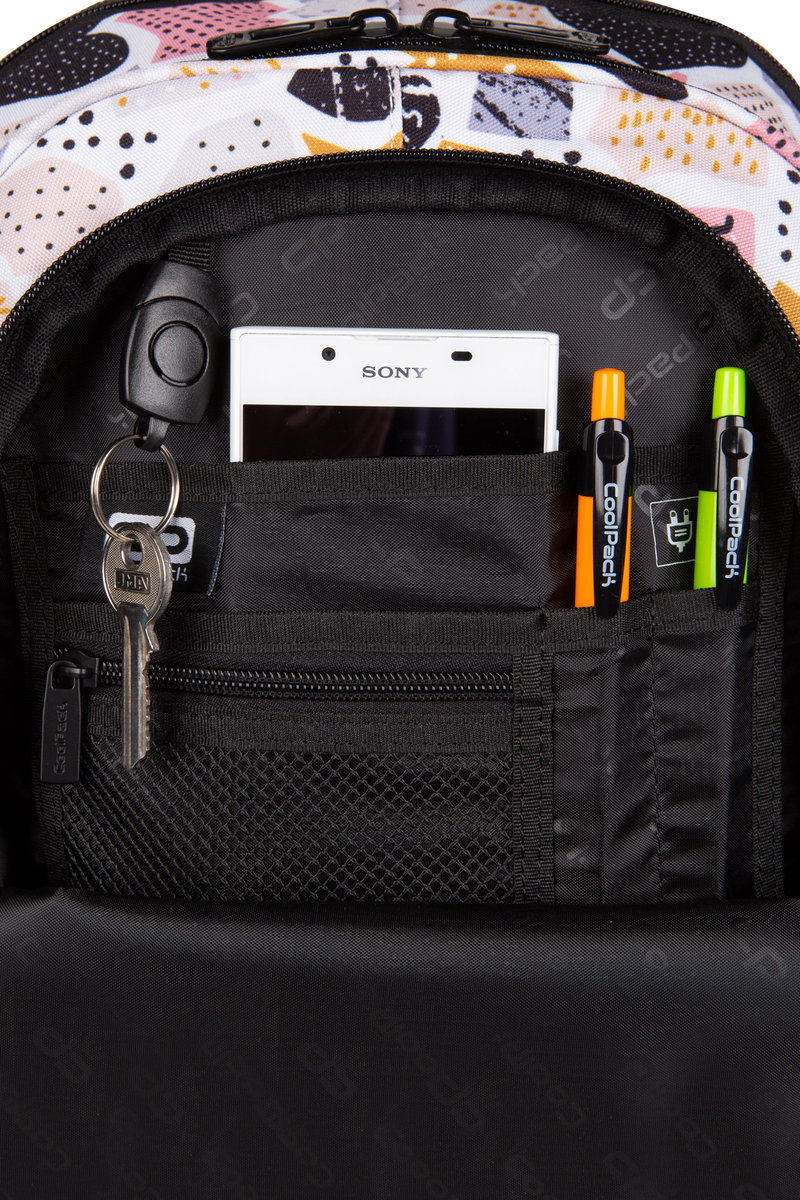 Coolpack, Factor, Plecak Młodzieżowy, Straciatella - CoolPack | Sklep EMPIK.COM